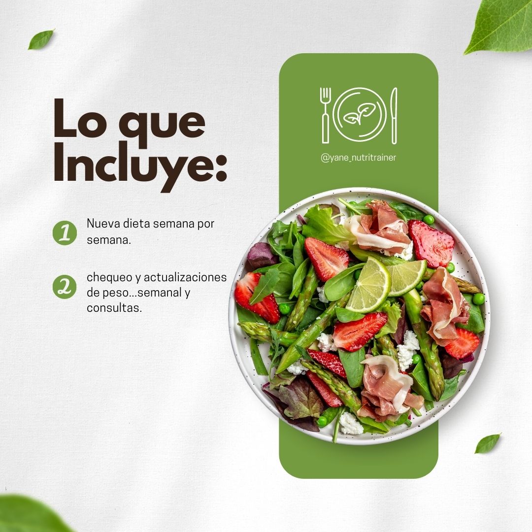 Planes de Nutricion – Yaneisy Martin